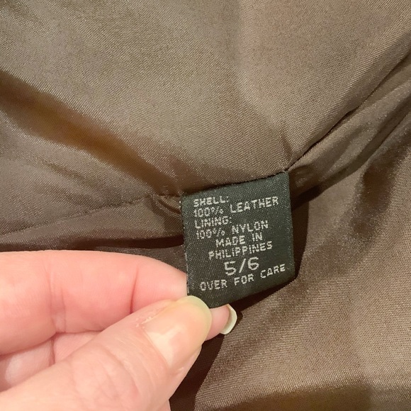 Express | Jackets & Coats | Vintage Genuine Leather Croc Embossed ...